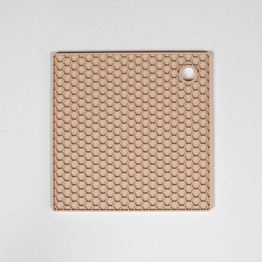 Season Silicone Square Trivet Hot Mat 17cm Toasted Oat, London, UK